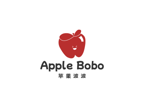 Apple Bobo logo | 创建一个logo并开启您的品牌 - uBrand